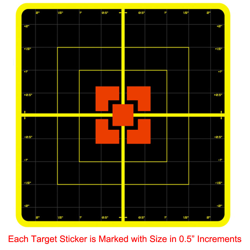 5 Inch Splatter Targets for Shooting Adhesive Target Sheets (20 Packs ...