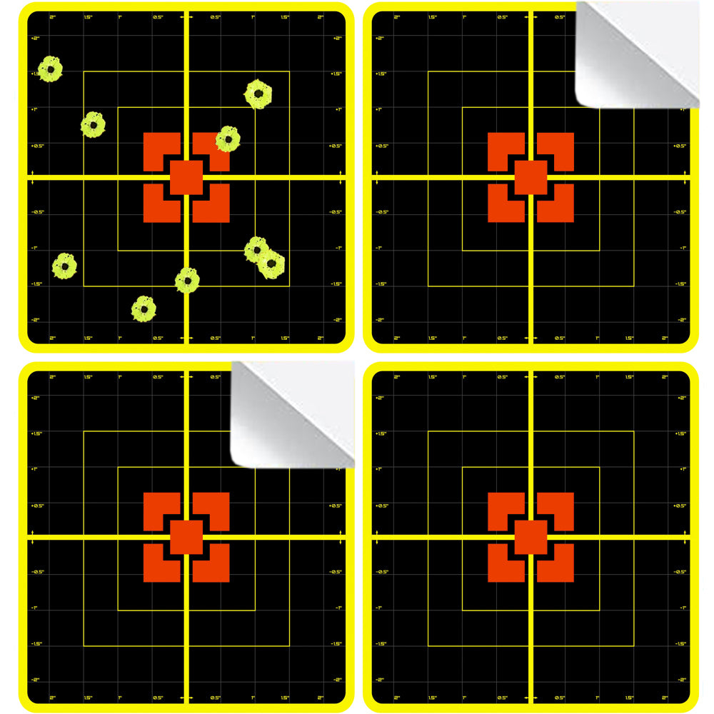 5 Inch Splatter Targets for Shooting Adhesive Target Sheets (20 Packs ...